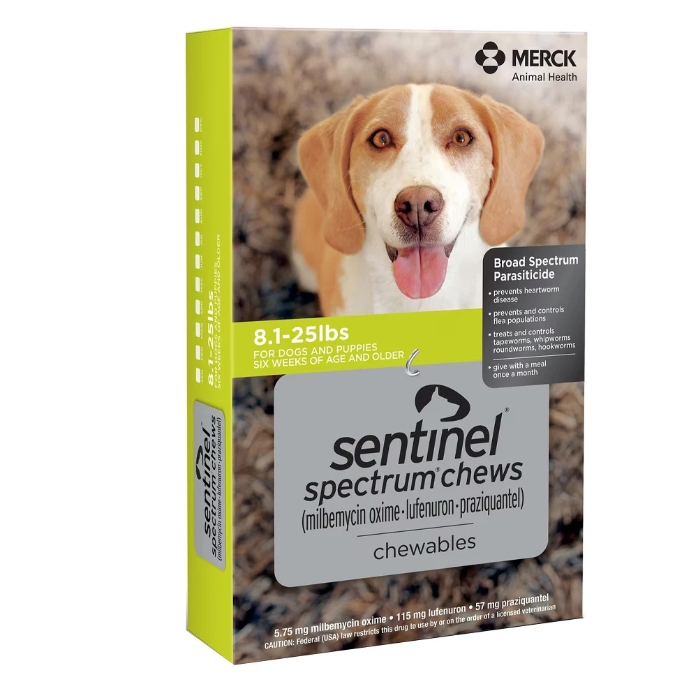 Sentinel Spectrum : Buy Sentinel Spectrum Heartworm Chews for Dogs